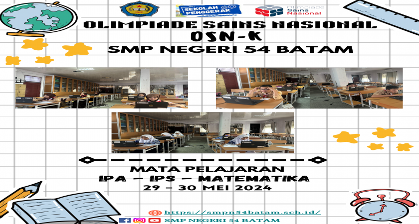 OSN - K 2024 SMP NEGERI 54 BATAM | SMP NEGERI 54 BATAM